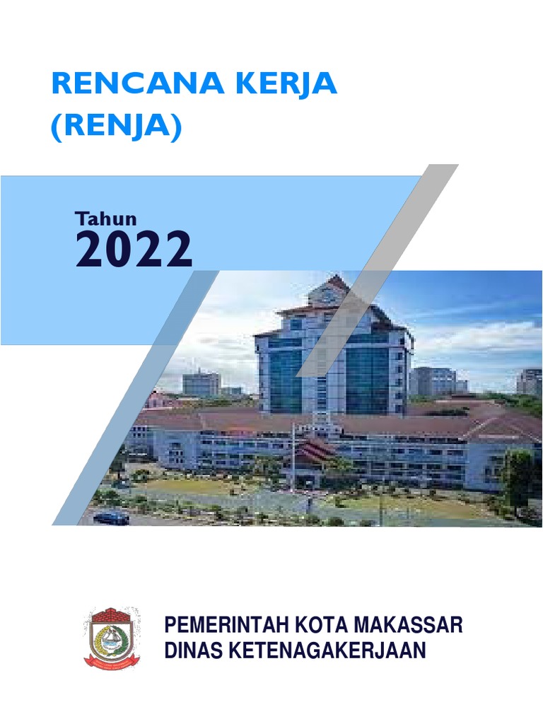 Renja Tahun 2022 Dinas Ketenagakerjaan | PDF