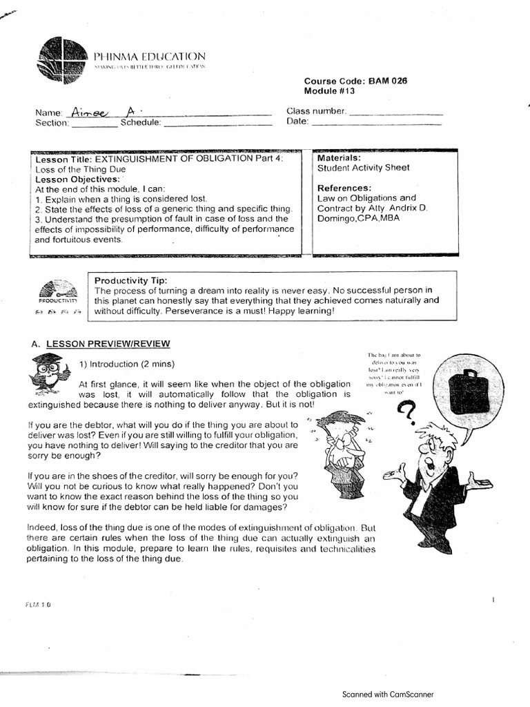 Bam 026 Module 13 Aaespinosa | PDF