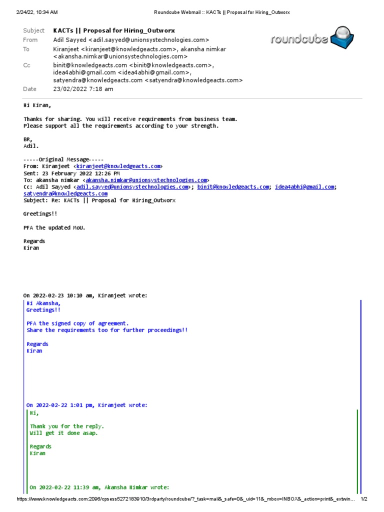 Unionsys Technologies | PDF | Internet | Network Service