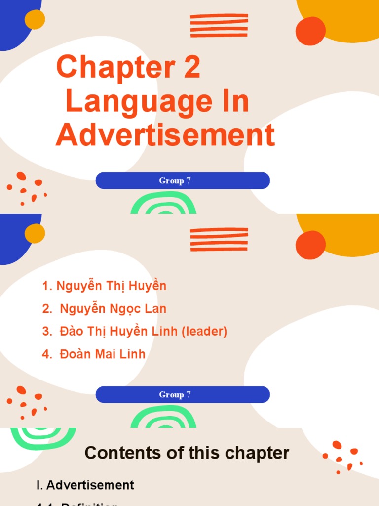 Language and Types of Advertising | PDF | Advertising | Psychological ...