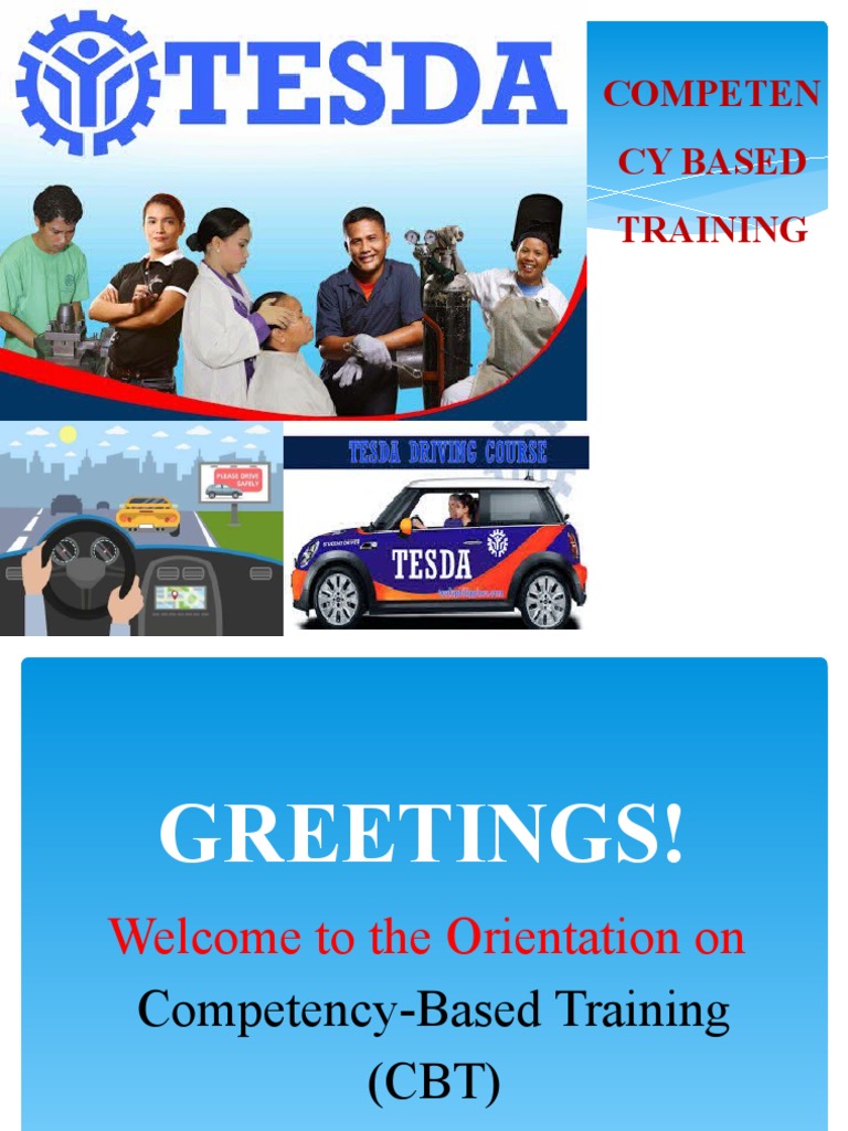 Competency-Based Training: An Orientation on Principles, Components ...