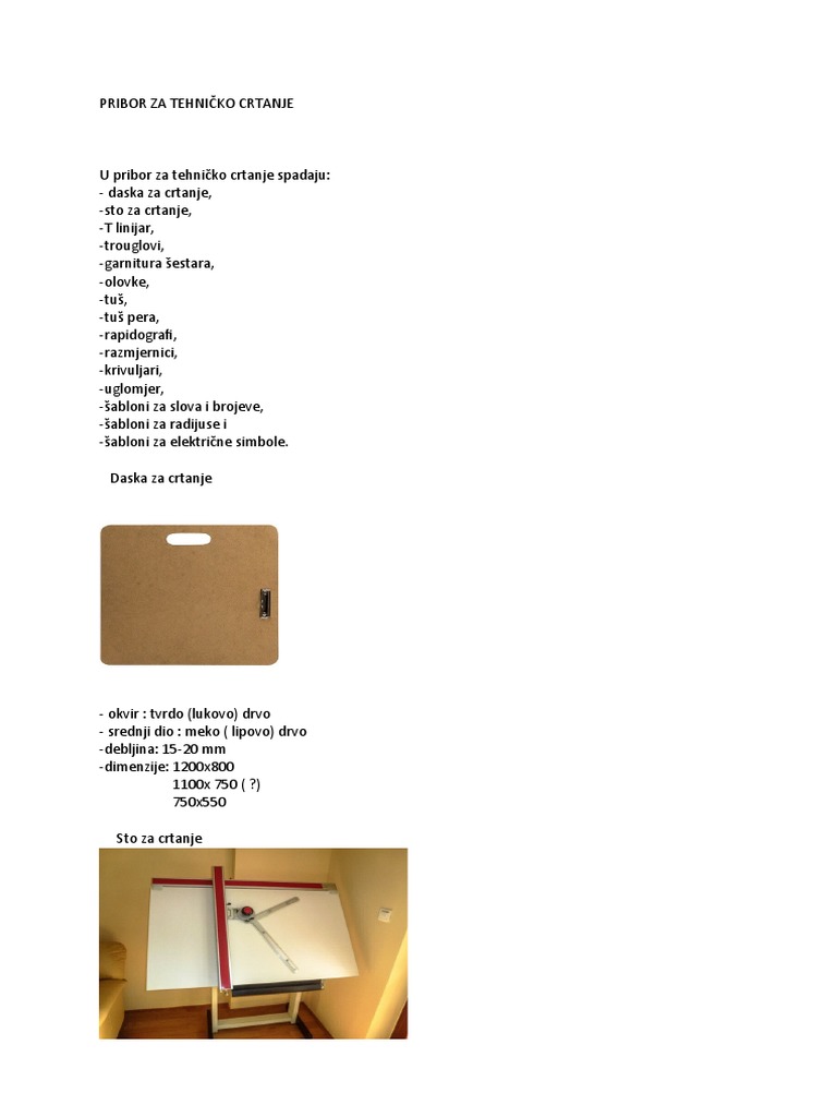 Tehnicko 1.čas | PDF
