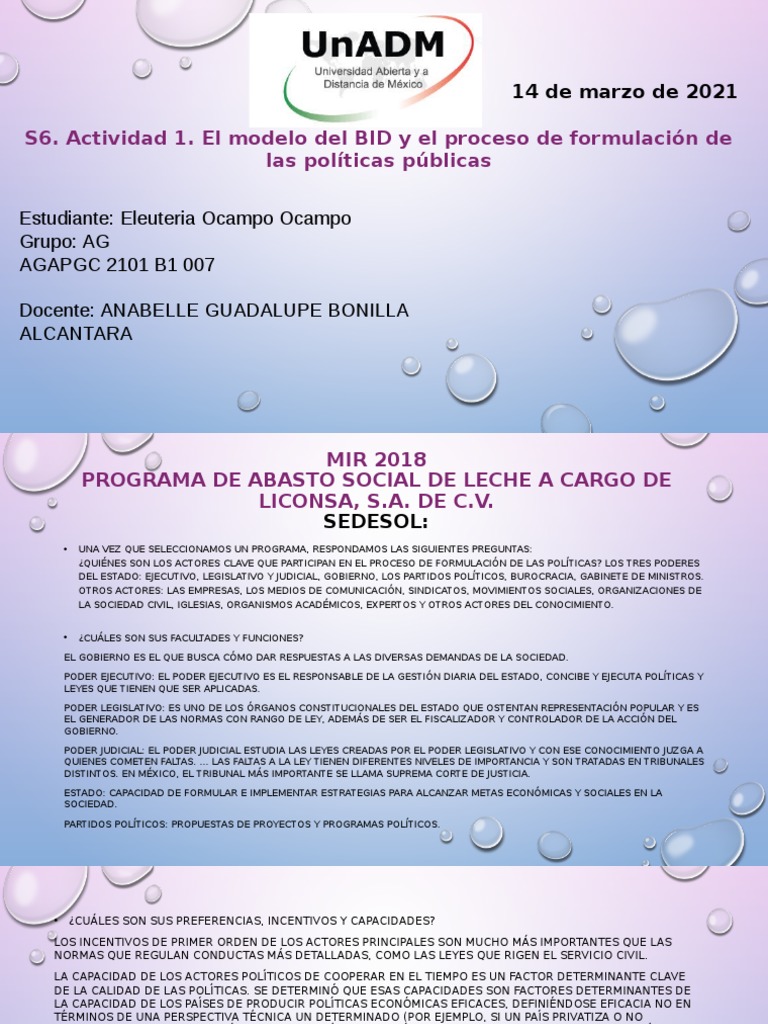 Agapgc M3 U2 S6 A1 Eloo | PDF | Comportamiento | Gobierno local