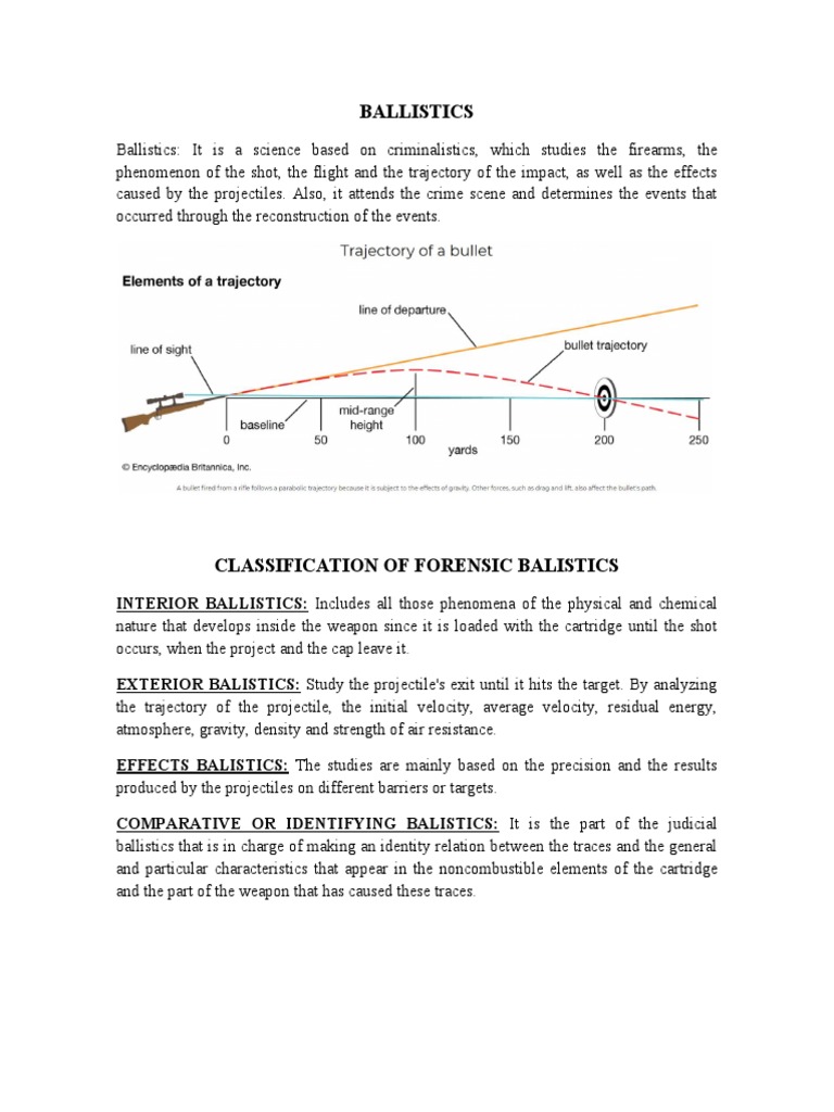 BALLISTICS | PDF
