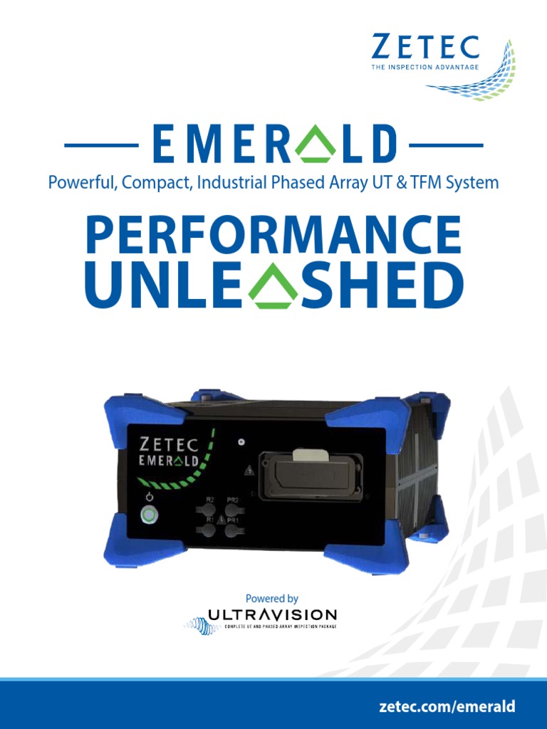 ZETEC Emerald - Brochure DIGITAL 1 | PDF | Ultrasound | Amplifier
