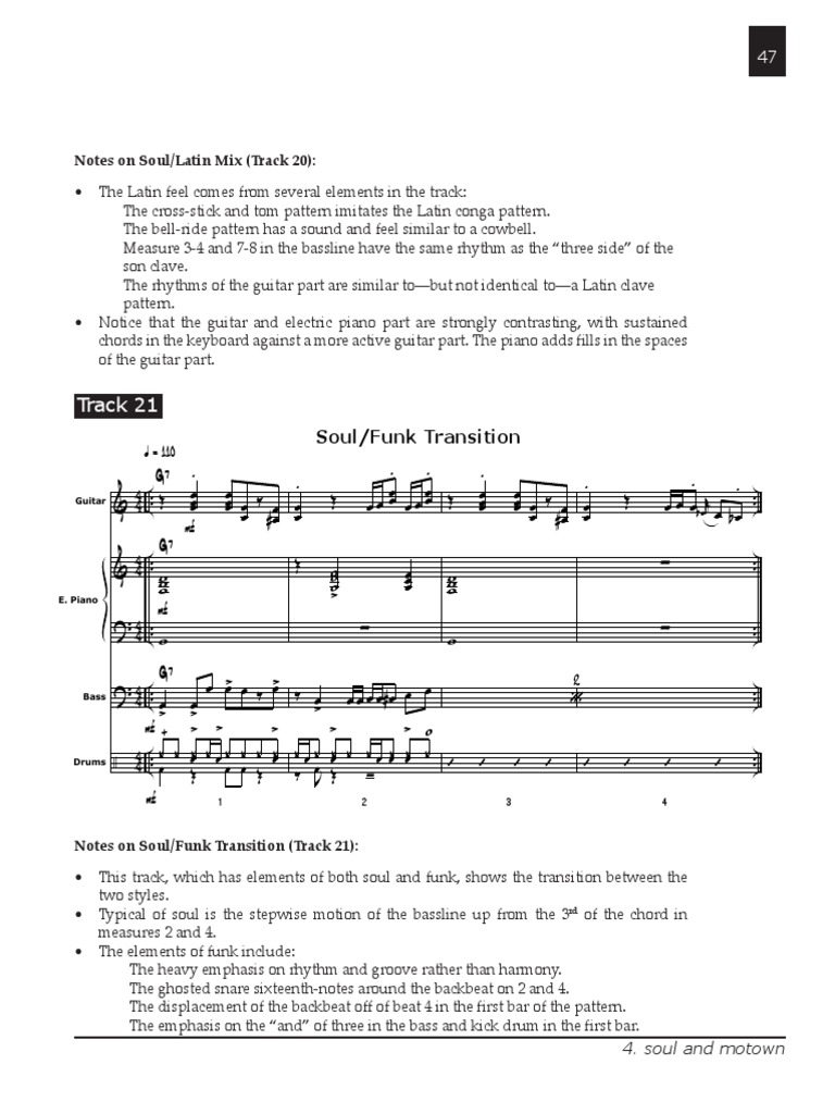 Soul Funk Transition | PDF | Funk | Music