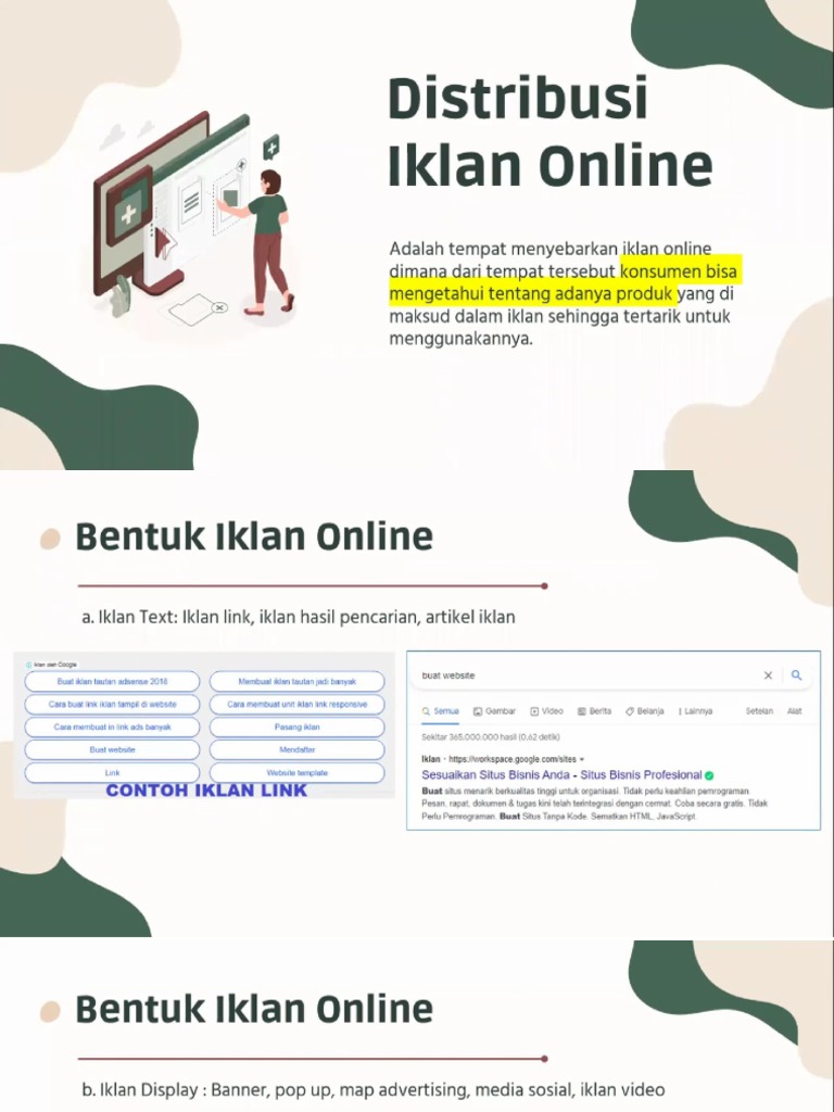 Distribusi Iklan Online | PDF