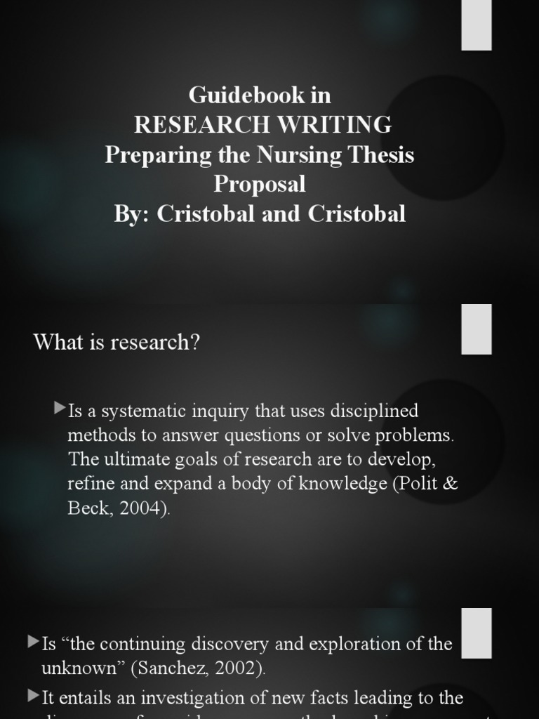 Chapter 1 What Is Nursing Research | PDF | Nursing | Hypothesis