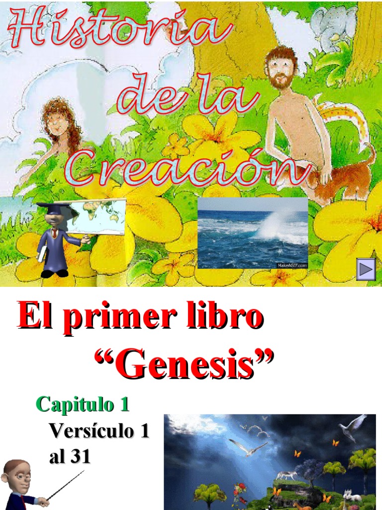 La Creacion - Genesis | PDF | Víspera | Creencia religiosa y doctrina La Creacion - Genesis | PDF | Víspera | Creencia religiosa y doctrina