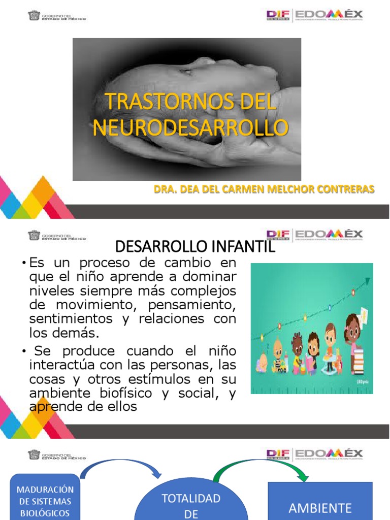 Trastornos Del Neurodesarrollo | PDF | Espectro autista | Discapacidad intelectual