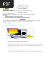 Detailed Lesson Plan - Computer System Servicing | PDF | Lesson Plan ...