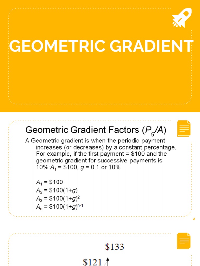 Geometric Gradient | PDF | Interest | Interest Rates