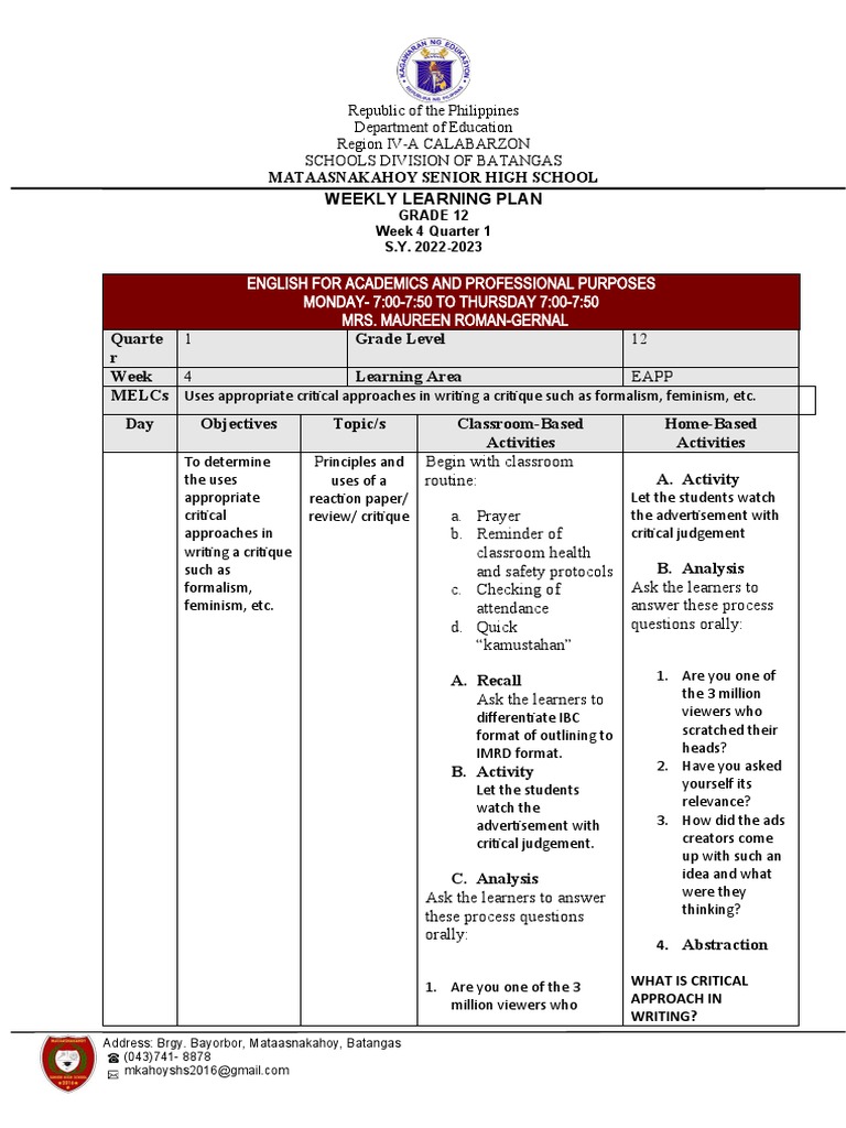 Eapp WK 4 | PDF | Patriarchy | Karl Marx