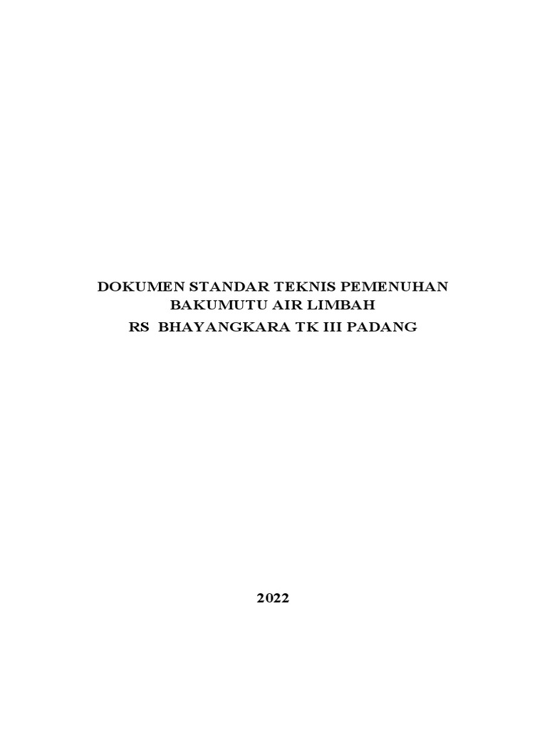 Contoh Kajian Pertek BMAL Ok (Repaired) | PDF