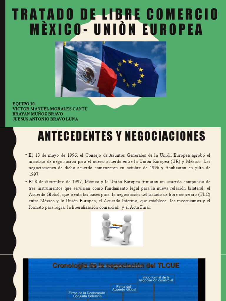 Tratado de Libre Comercio Mèxico - Uniòn Europea | Descargar gratis PDF | Tratado de Libre ...