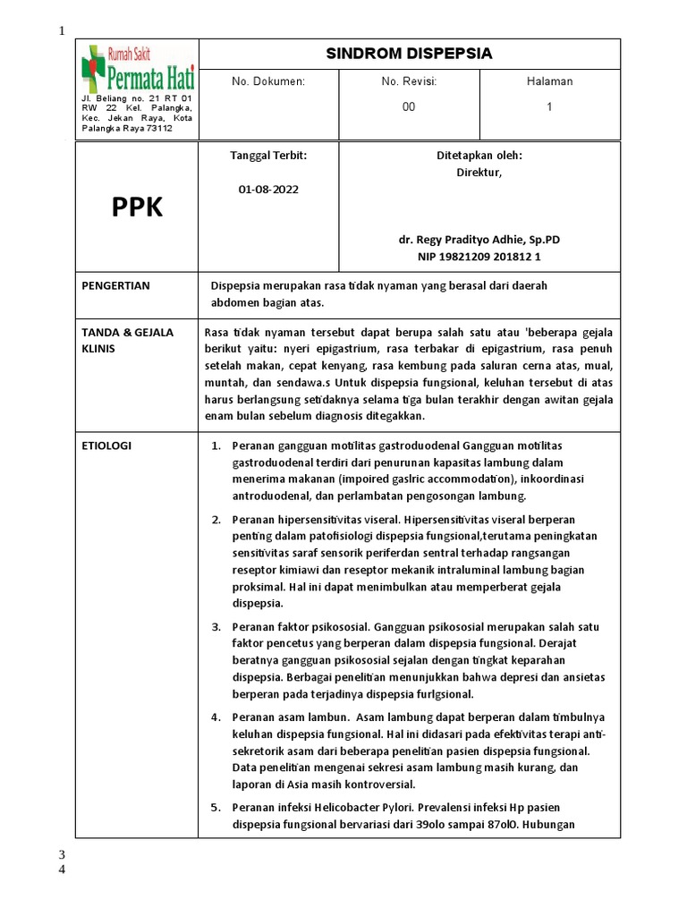 Panduan Lengkap Sindrom Dispepsia | PDF | Pengembangan Diri | Sains & Matematika