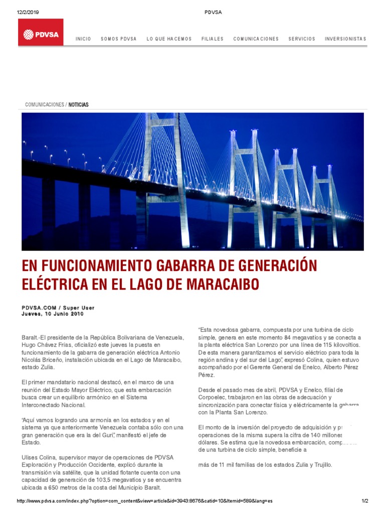 PDVSA | PDF | Venezuela