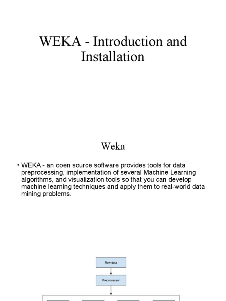 Weka Tool Presentation | PDF | Computers