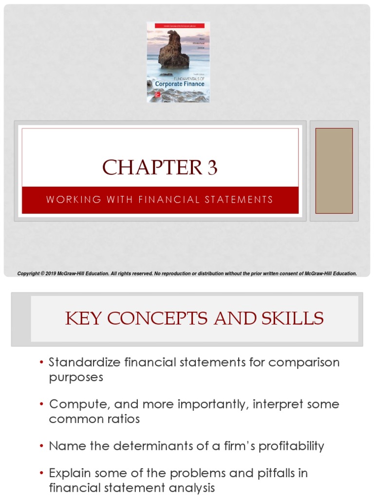 Ross 12e PPT Ch03 | PDF | Revenue | Equity (Finance)