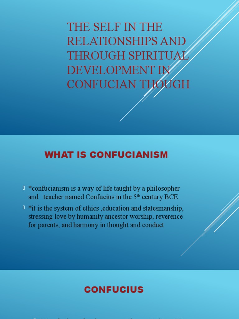 Five Key Relationships in Confucianism | PDF | Confucius | Confucianism