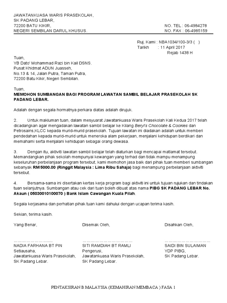 Buku Program Hari Kanak2 | PDF