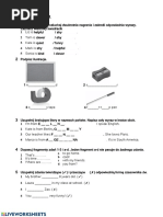 Brainy 4 Unit 1 Test | PDF