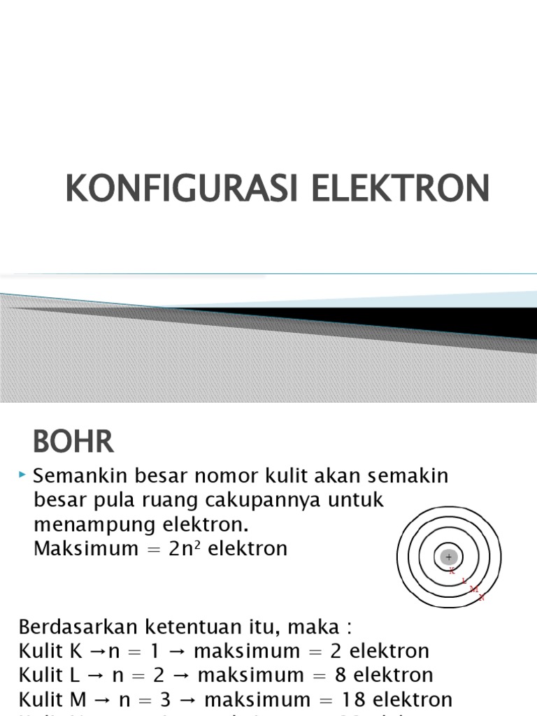 Konfigurasi Elektron Dan Bilangan Kuantum | PDF