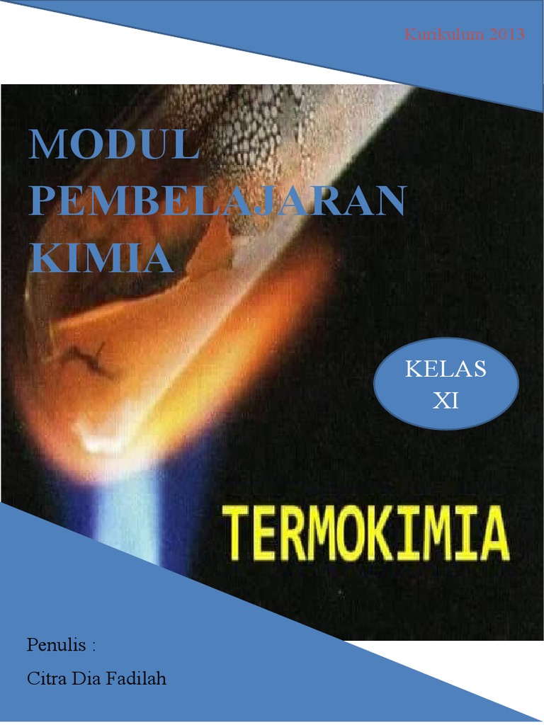 Modul Termokimia Kelas XI | PDF