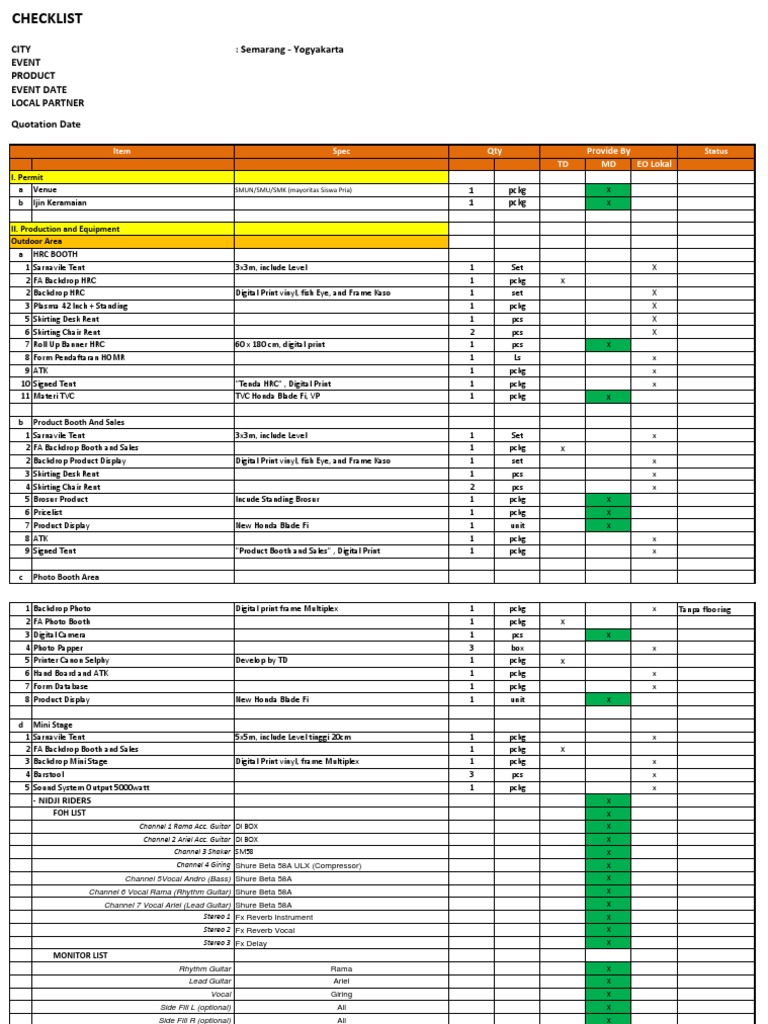 Project Management Honda | PDF | Audio Engineering | Sound Recording