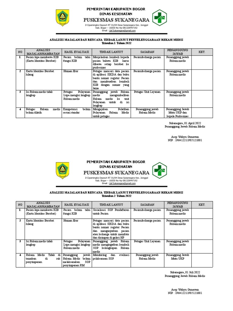 MONITORING DAN EVALUASI SeRTA TINDAK LANJUT | PDF