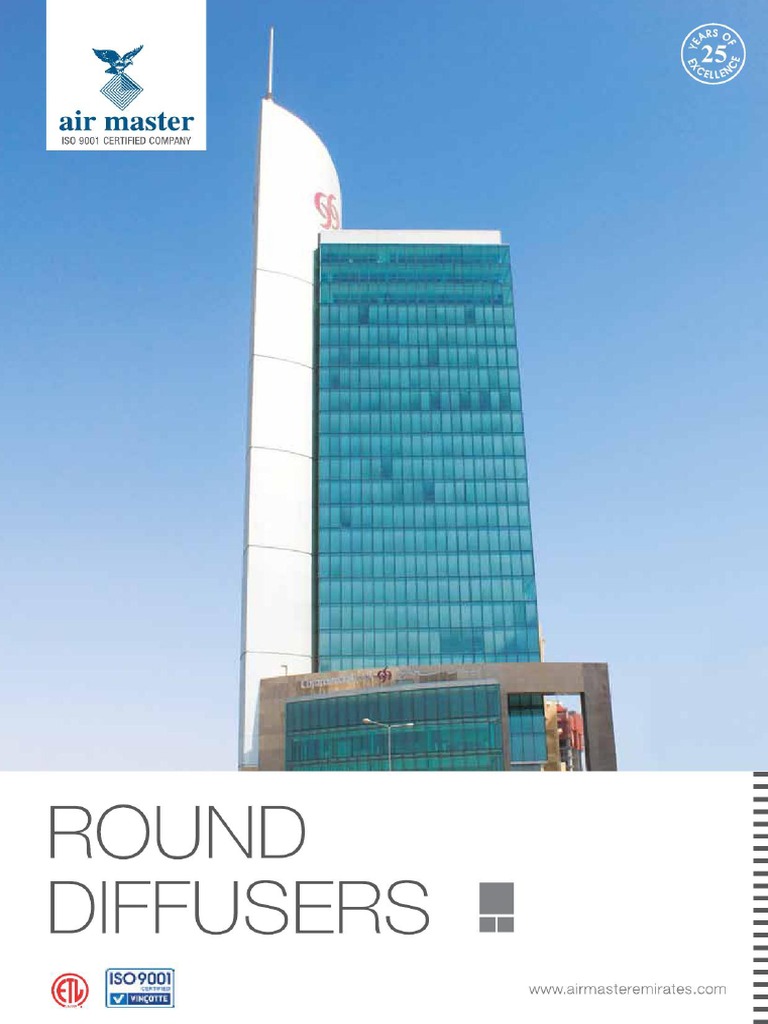 Round Diffusers Catalog | PDF