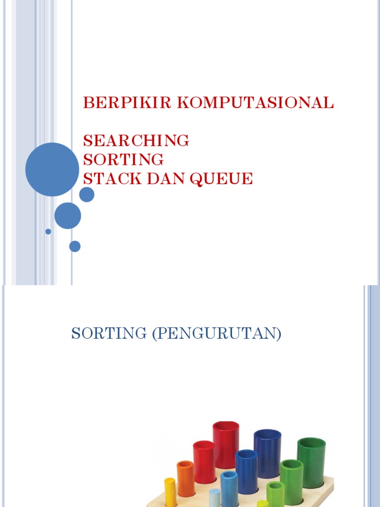 Materi Sorting | PDF