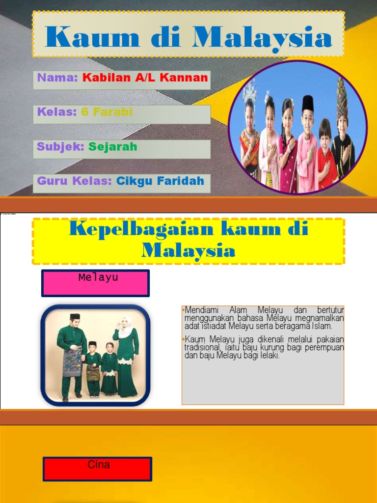 Buku Skrap Kaum Di Malaysia | PDF