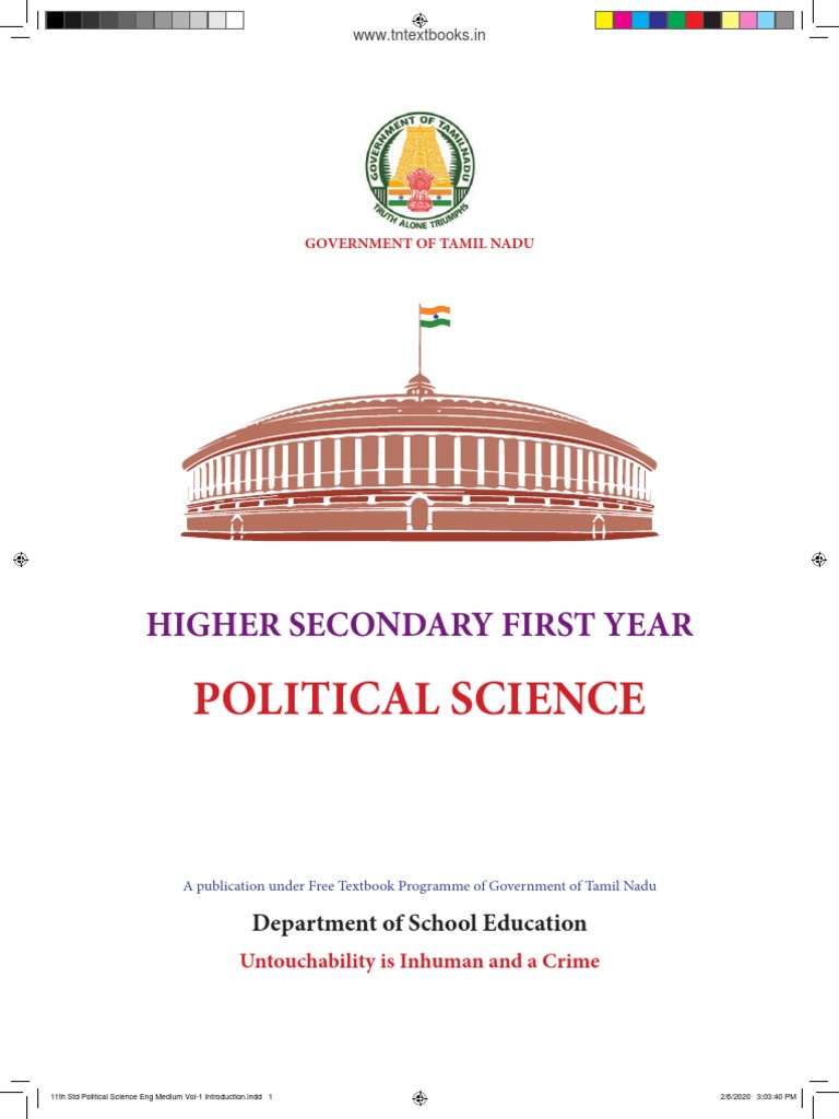 11th Political Science EM WWW - Tntextbooks.in | PDF | Science ...