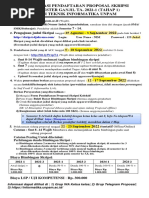 Pedoman Skripsi Teknik Informatika UNPAM | PDF