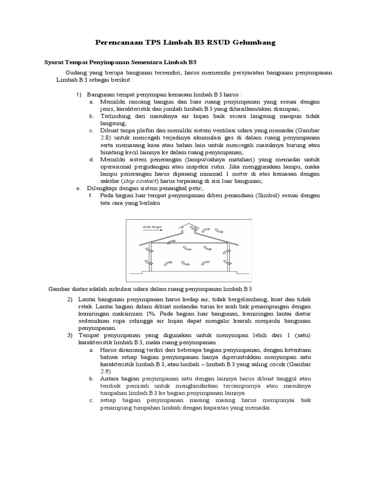 Perencanaan Pembangunan Tps Lb3 | PDF