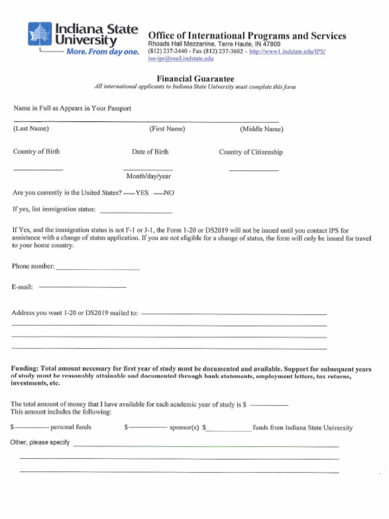 financial-guarantee-affidavit | PDF
