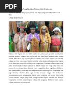 Pakaian Adat Ewer Papua Barat | PDF