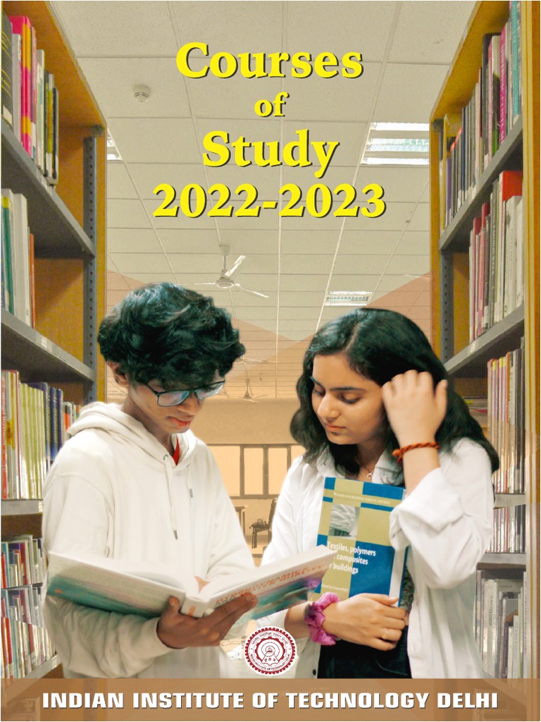 IITD CoS 2022-23 | PDF | Course Credit | Integral