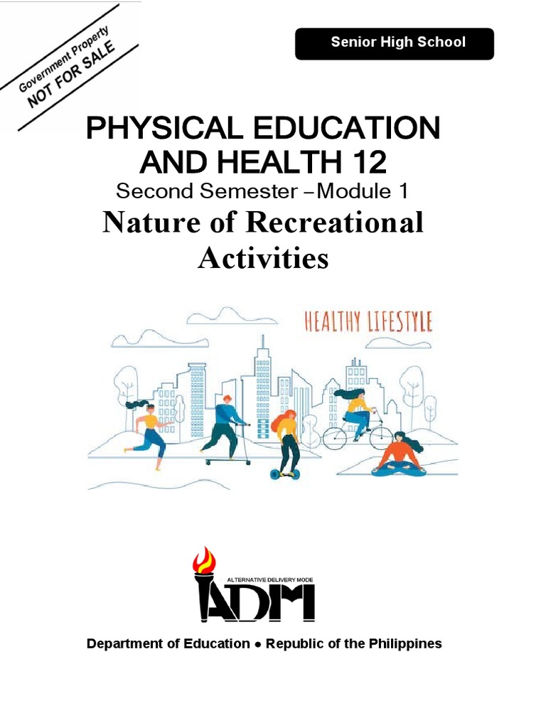 G12 PEH4 Module 1 2nd Sem | PDF | Outdoor Recreation | Recreation