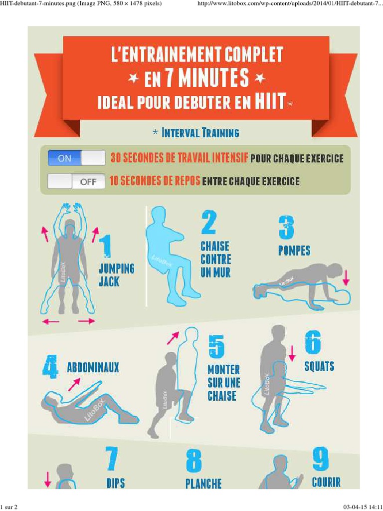 HIIT-debutant-7-minutes - PNG (Image PNG, 580 × 1478 Pixels) | PDF