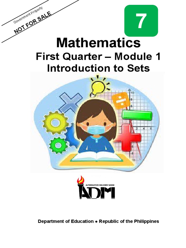 Math7 Q1 Module-2021 | Download Free PDF | Set (Mathematics) | Numbers