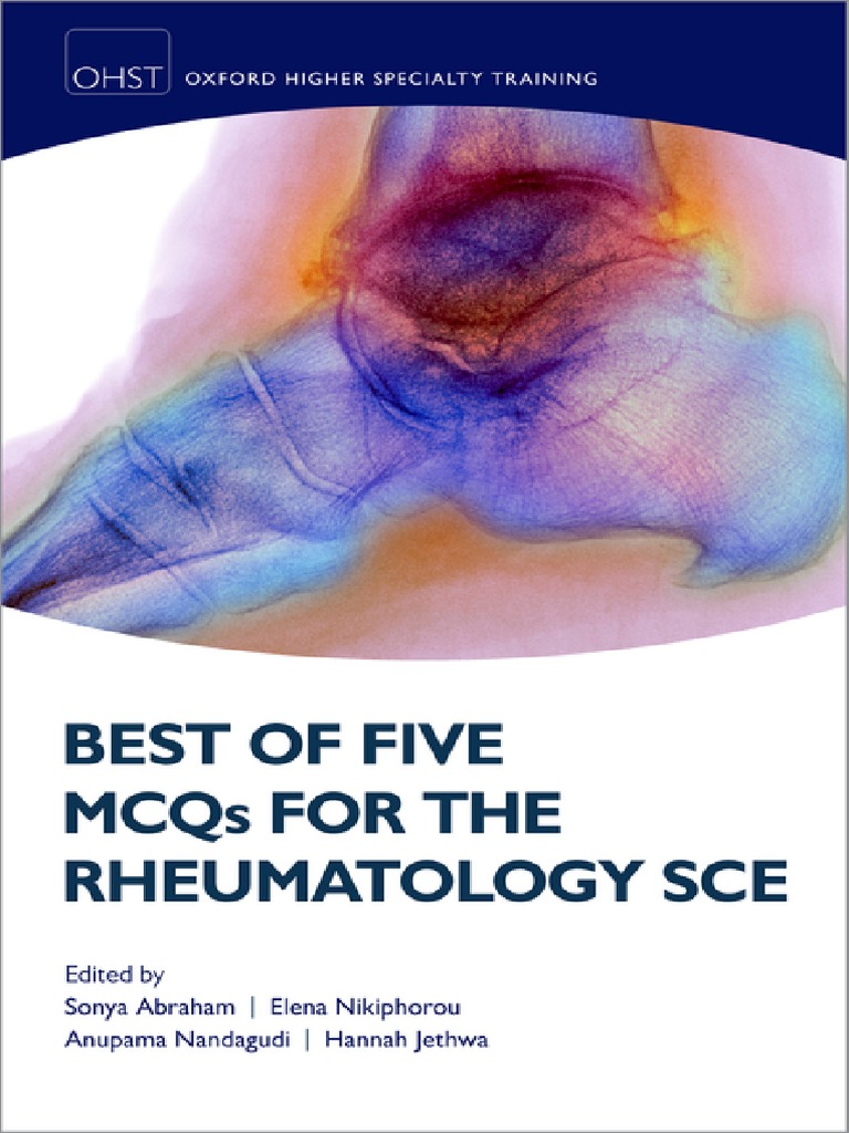 Best of Five MCQs For The Rheumatology SCE | PDF | Rheumatoid Arthritis ...
