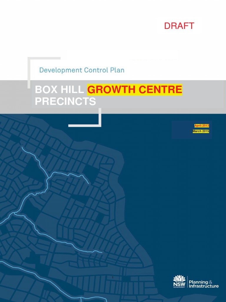 Box Hill DCP - Low Resolution | PDF | Building | New South Wales