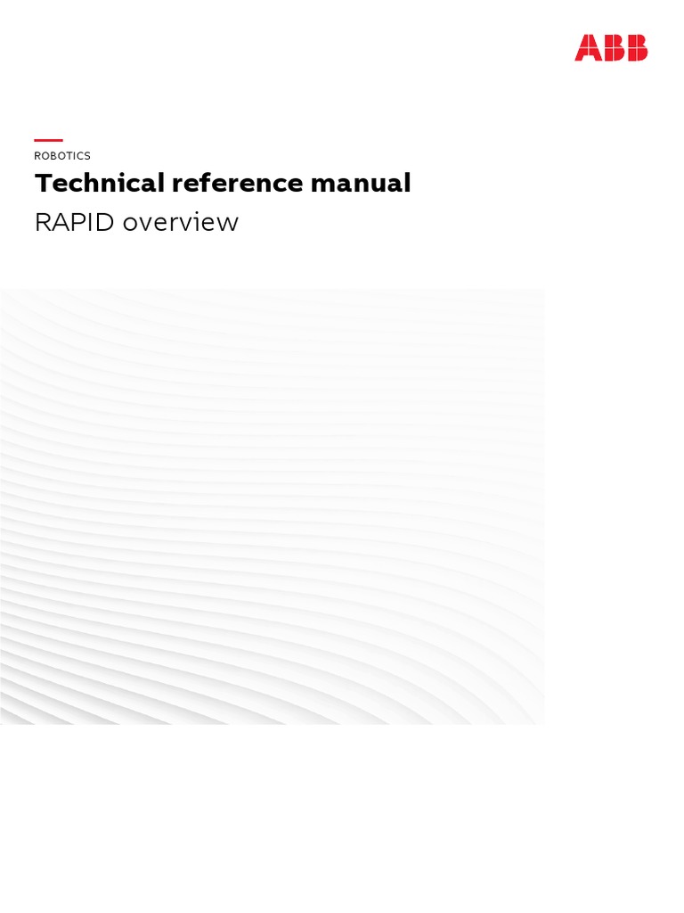3hac065040 Rapid Overview Rw 7 En Pdf Subroutine Parameter