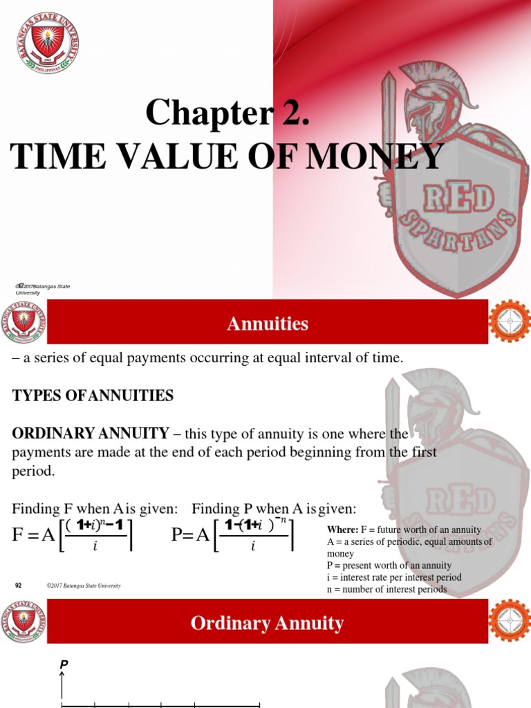 Chapter 2.1 | PDF | Present Value | Interest