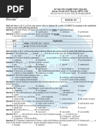 Entrance Exam Practice Test 1 KEY - Grade 9 | PDF | Language Arts ...