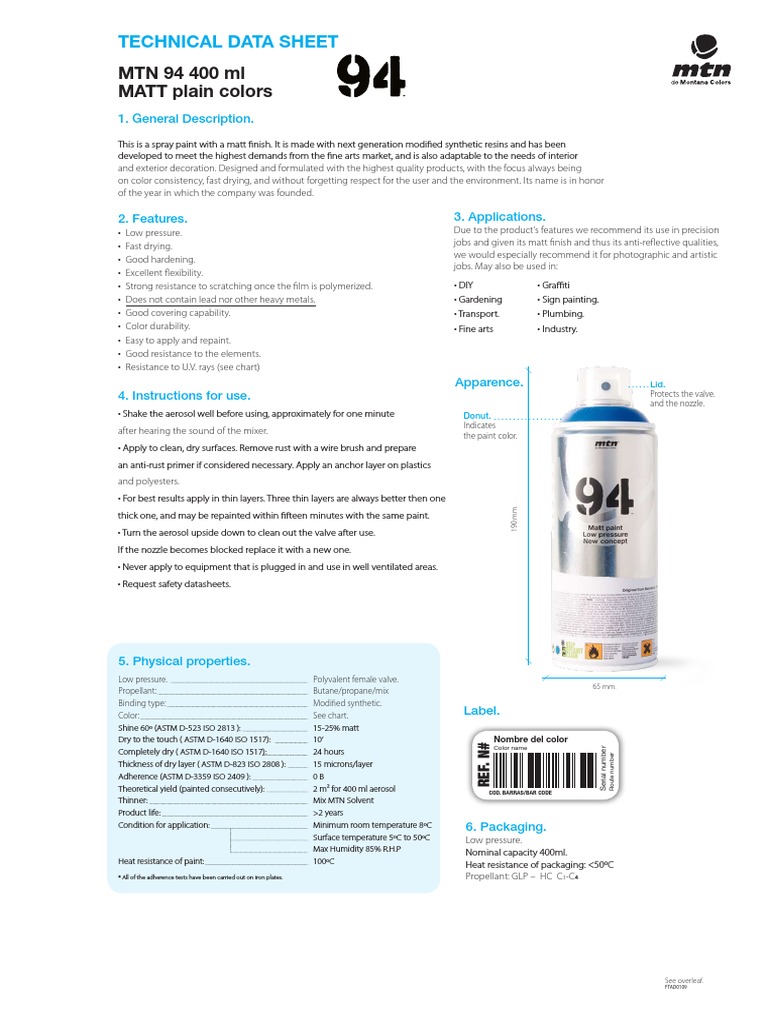 Nuancier Montana 94 | Download Free PDF | Paint | Materials