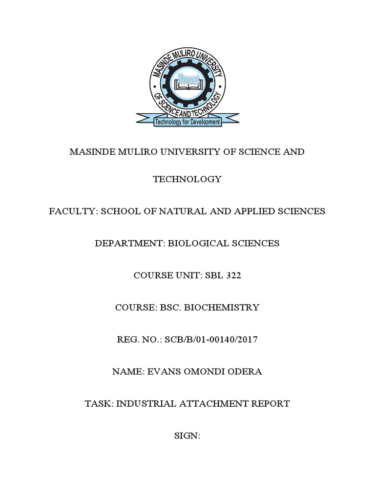 Masinde Muliro University of Science and Technology | PDF | Hiv | Medical Specialties