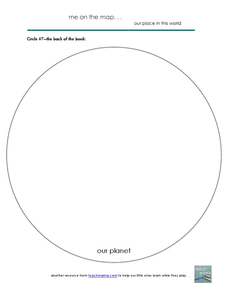Me On Map Circles - Teachmama | PDF | Geography | Nature